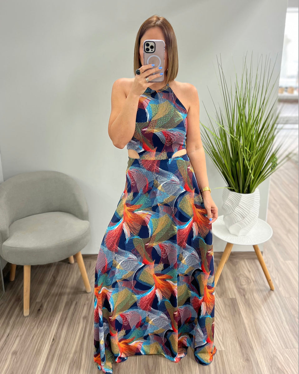 Laura Cutout Maxi By Pia Color’s – M Boutique PR